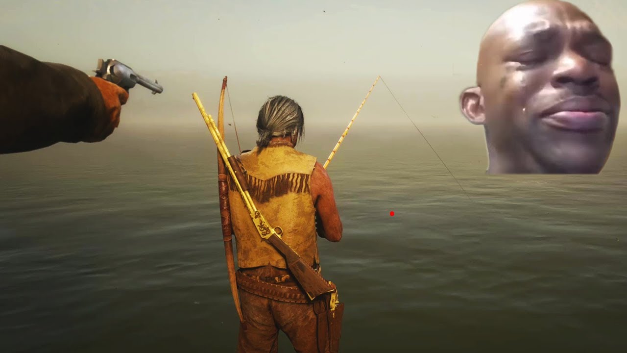 Red Dead Online Fishing in a Nutshell | RDR 2 Funny Fails & Glitches ...