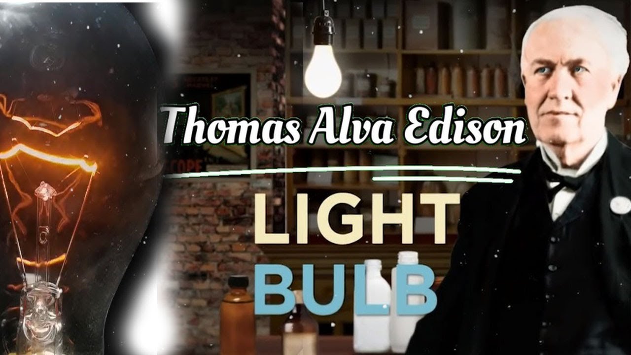 The inventor story of light bulb || Thomas Alva Edison - YouTube