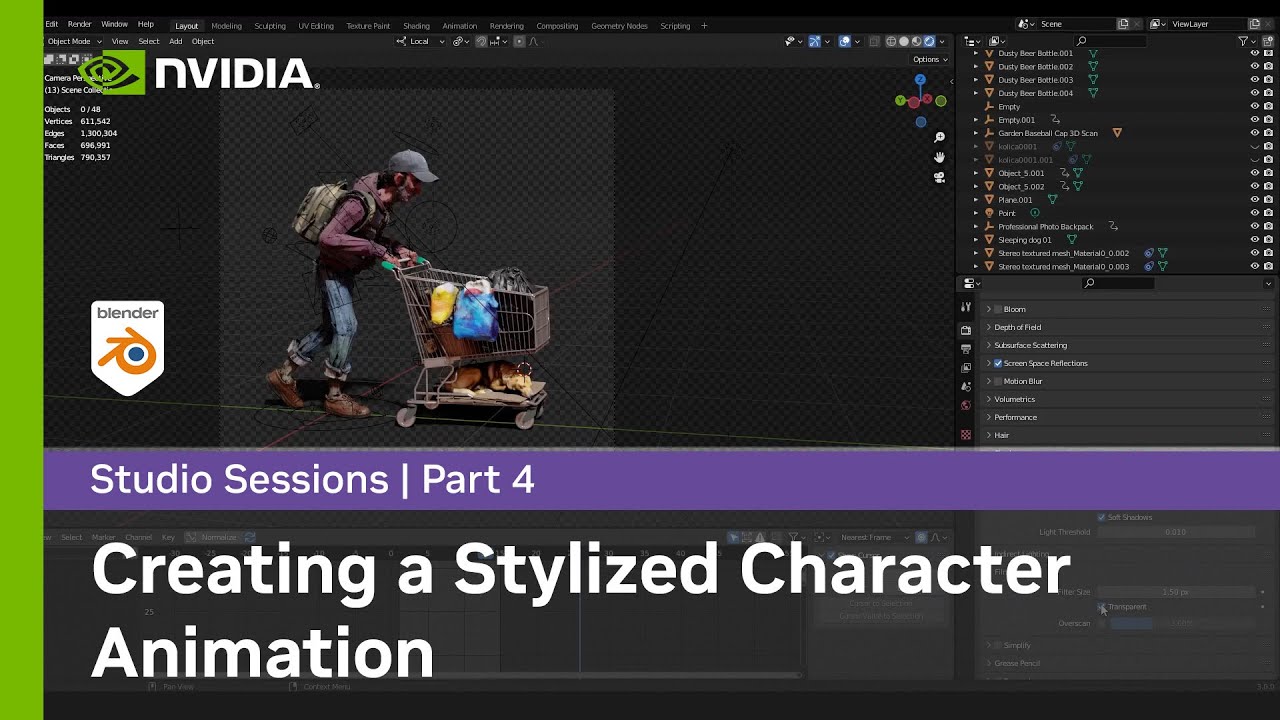 Creating a Stylized Character Animation w/ Bozo Balov | Part 4 ...