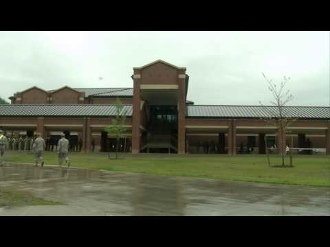 AIT Soldiers eat in new facility at Eustis