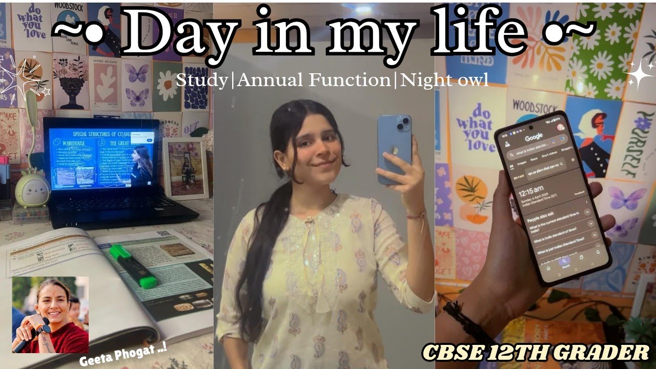Geeta Phogat Ma'am ayi mere school meh..😭🤌🏻Crazyyy 😍|Study Vlog 💌|VB 💞 ...