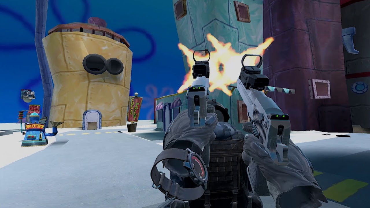 Bikini Bottom Mass Genocide - Pavlov VR Gameplay - YouTube