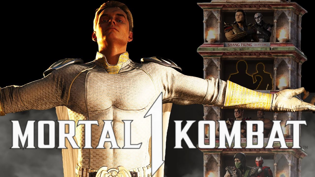 Mortal Kombat 1 - Homelander Klassic Tower Gameplay MK1 - YouTube
