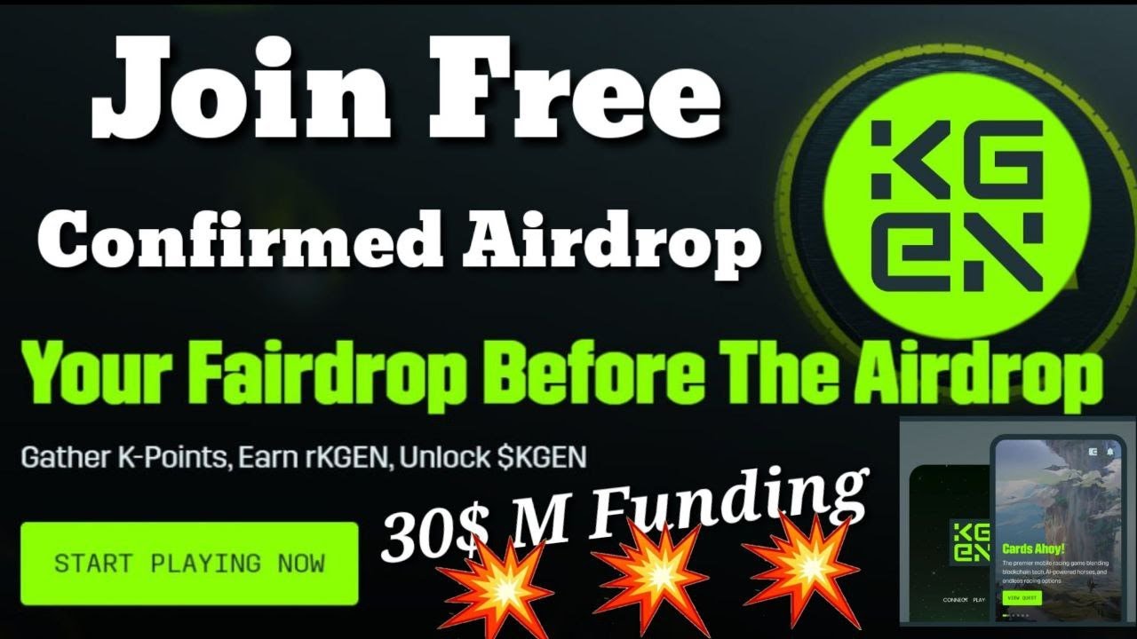 KGen Airdrop Confirmed Reward Full Guide - YouTube