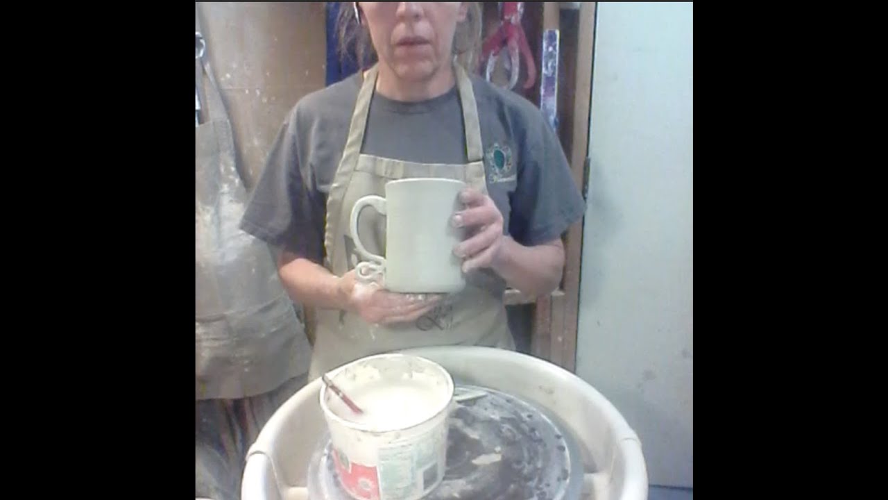 Pottery lesson: Making a mug - YouTube