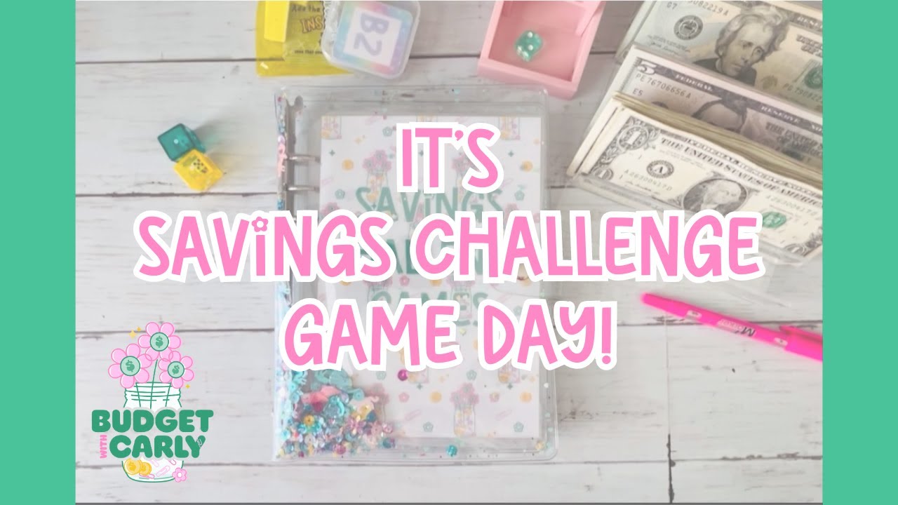 It's Game Day! | Saving $200 & Completing a Savings Challenge Game ...