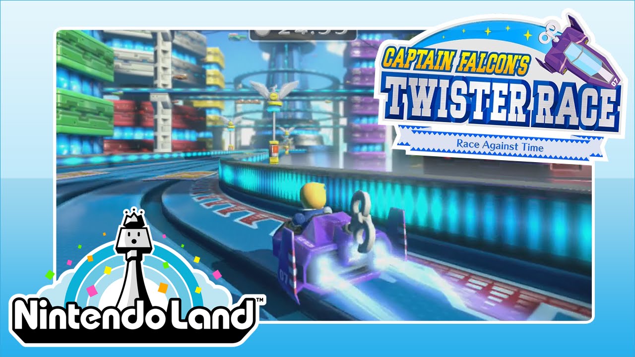 Captain Falcon's Twister Race — Nintendo Land - YouTube
