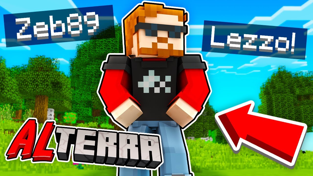 ZEB89 É TORNATO su MINECRAFT ALTERRA #5 - YouTube