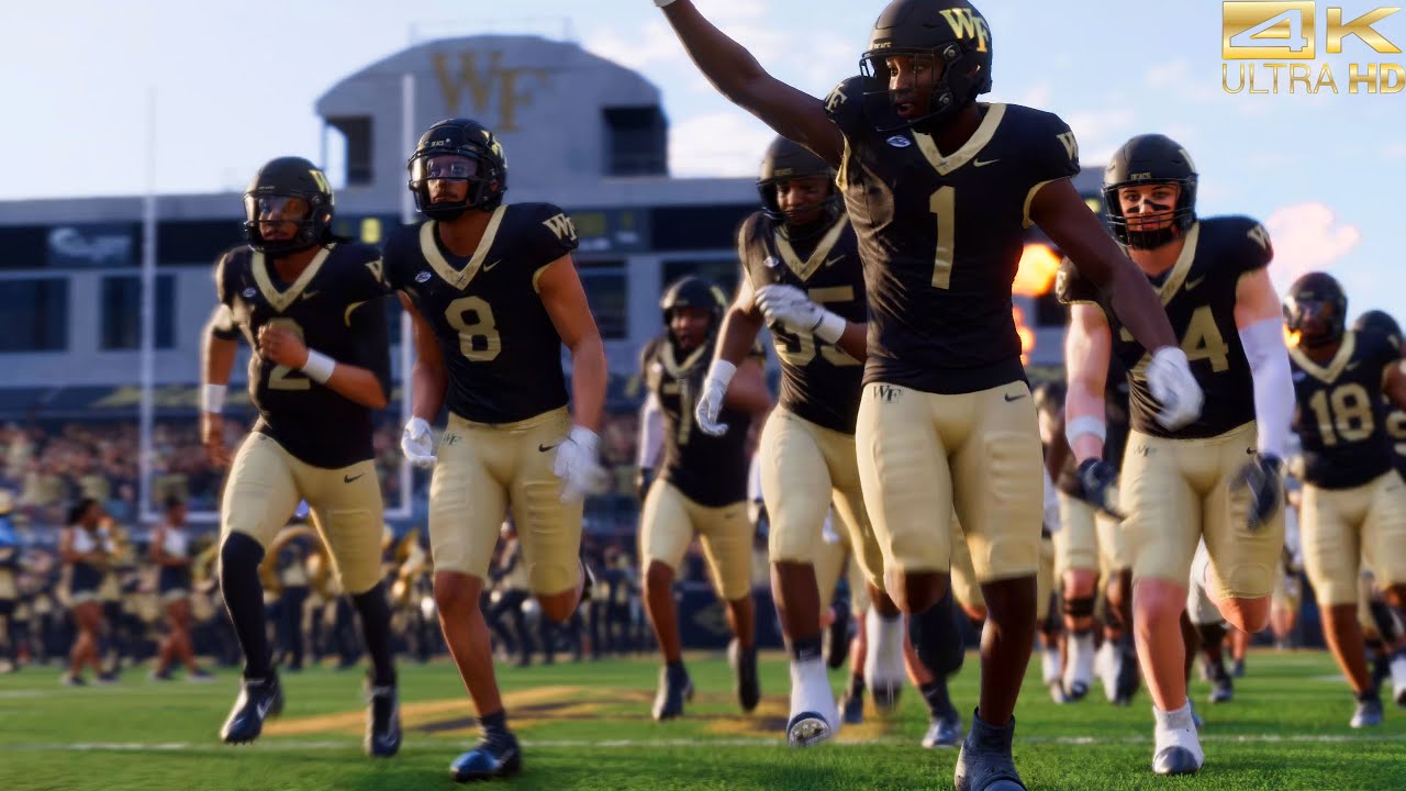 EA Sports College Football 26 (PS5) LSU Tigers vs. Wake Forest [4K ...