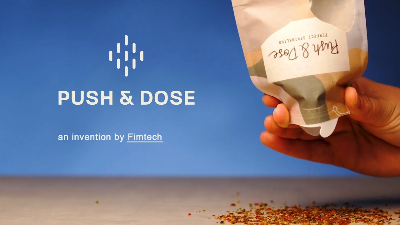 Push & Dose Dispensing Pouch - YouTube