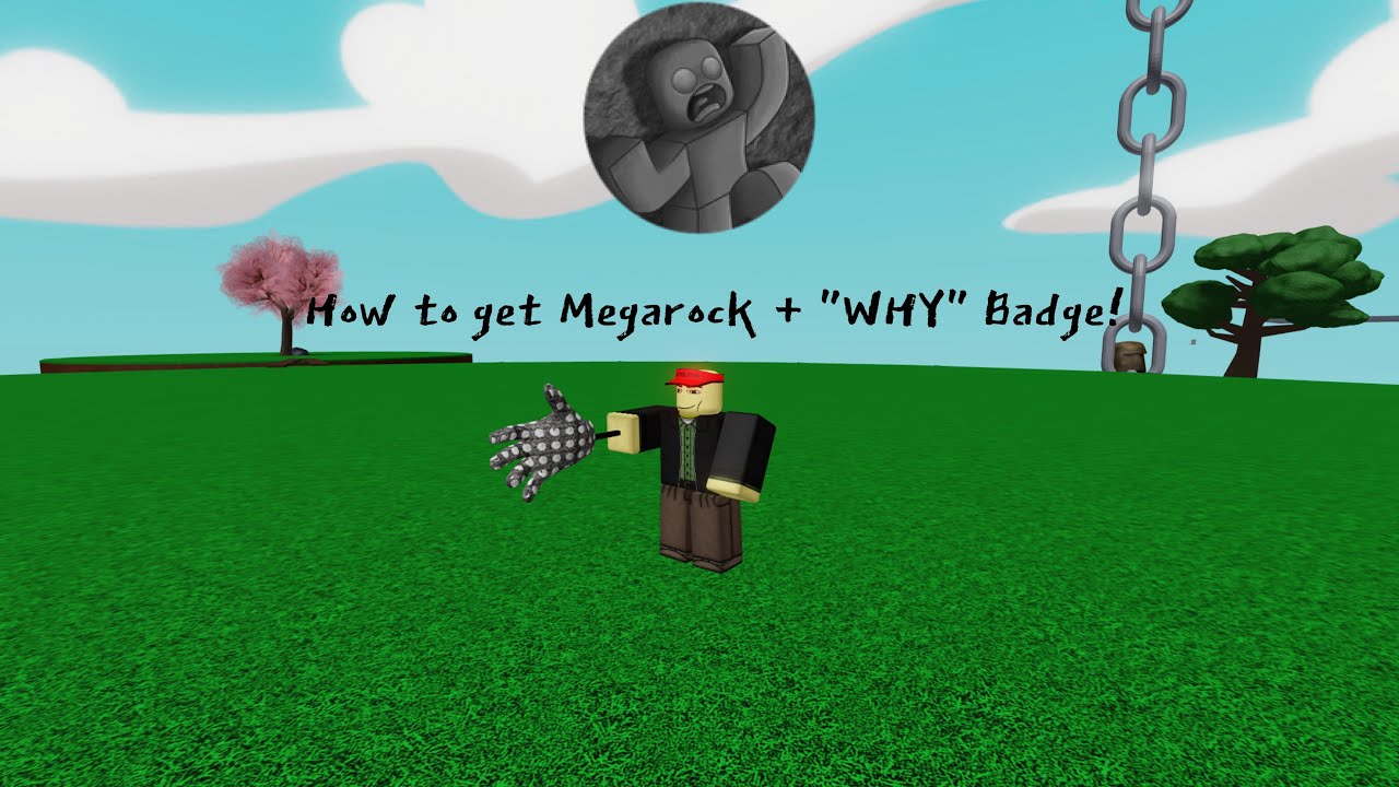 How to get Megarock + "WHY" badge in slap battles! - YouTube