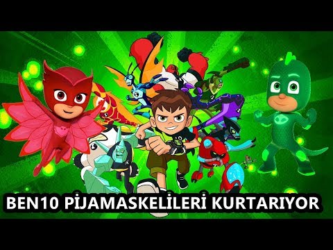 Süper Kahraman Ben 10 Pijamaskeliler Macera Bölüm 1 - Çizgi Film Gibi