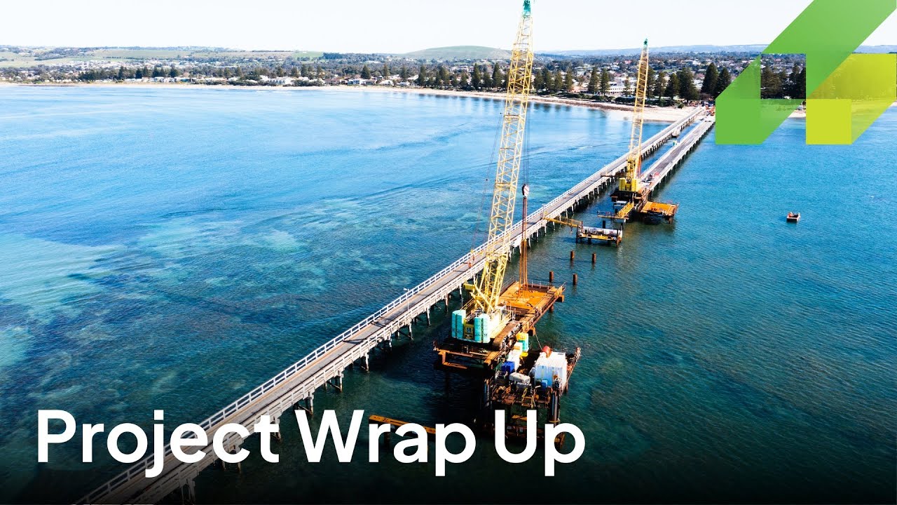 MCD Granite Island Causeway Project - YouTube