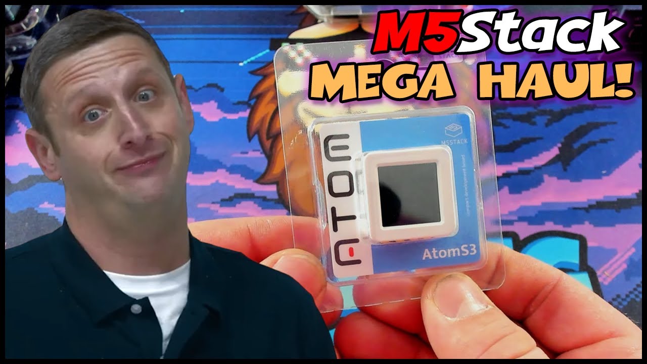 M5Stack Makes the COOLEST Tech!! MEGA HAUL!! - YouTube