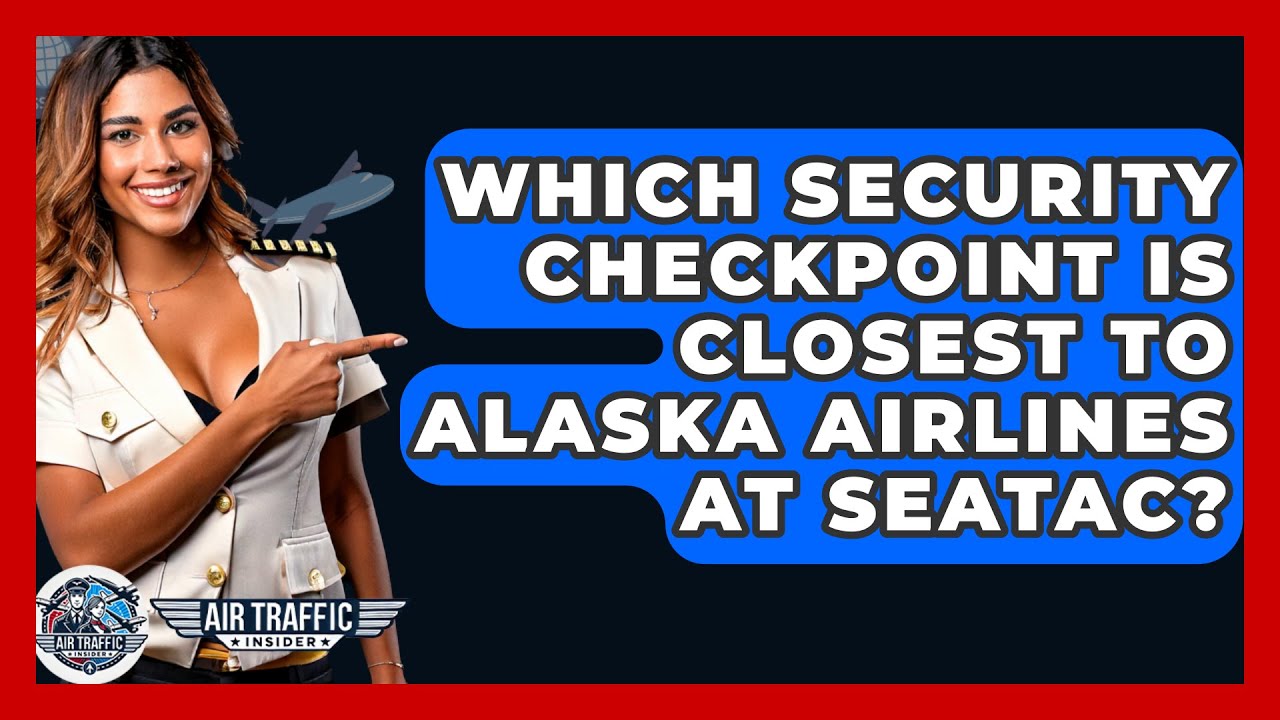 Which Security Checkpoint Is Closest To Alaska Airlines At SeaTac ...