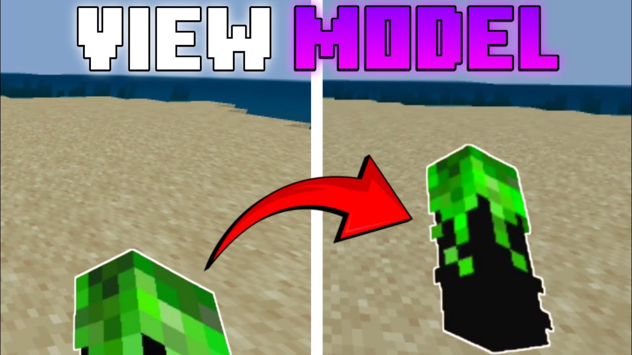 The BEST ViewModel Texture Pack For Minecraft Bedrock! v3.4! (Better ...