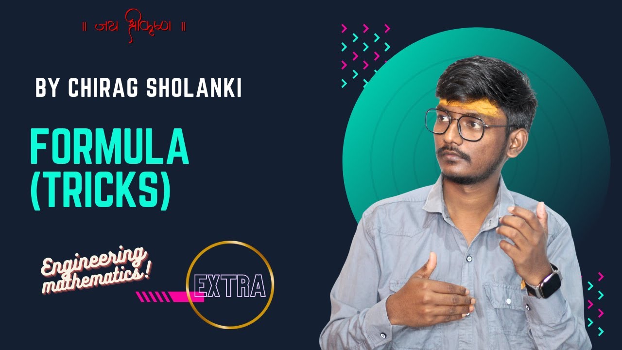 FORMULA OF SYSTEM OF LINEAR EQUATION_Chirag Solanki - YouTube