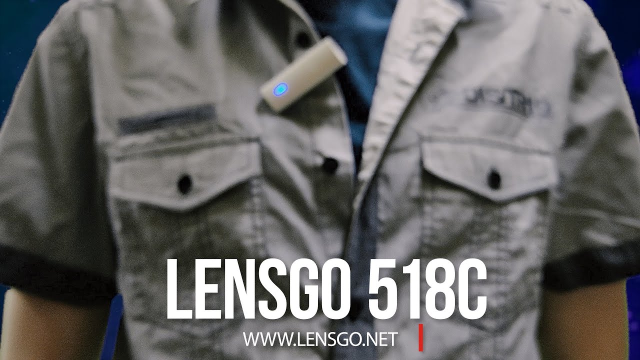 LensGo 518c Smartphone Wireless Microphone - YouTube