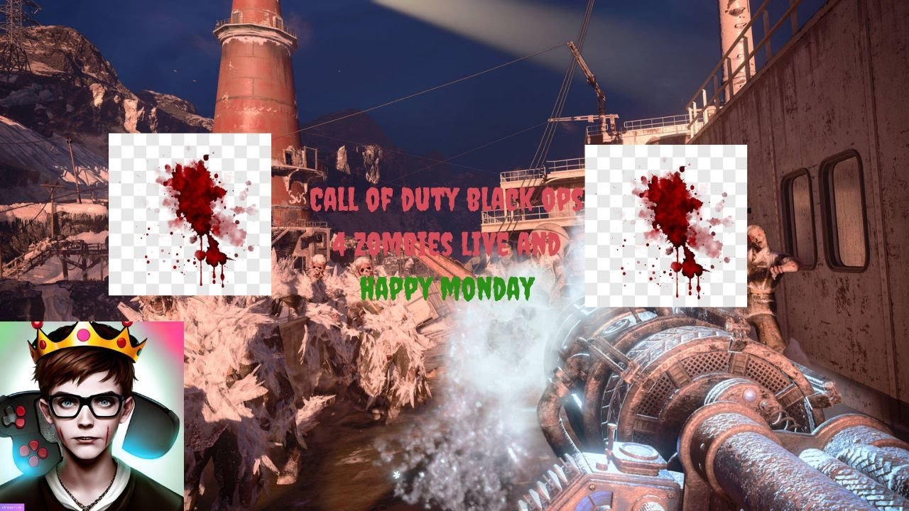 Call of duty black ops 4 zombies live and happy monday - YouTube