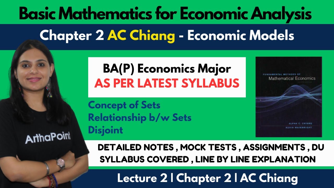 Basic Mathematics for Economic Analysis Econ021 | BA(P) Economics Major ...