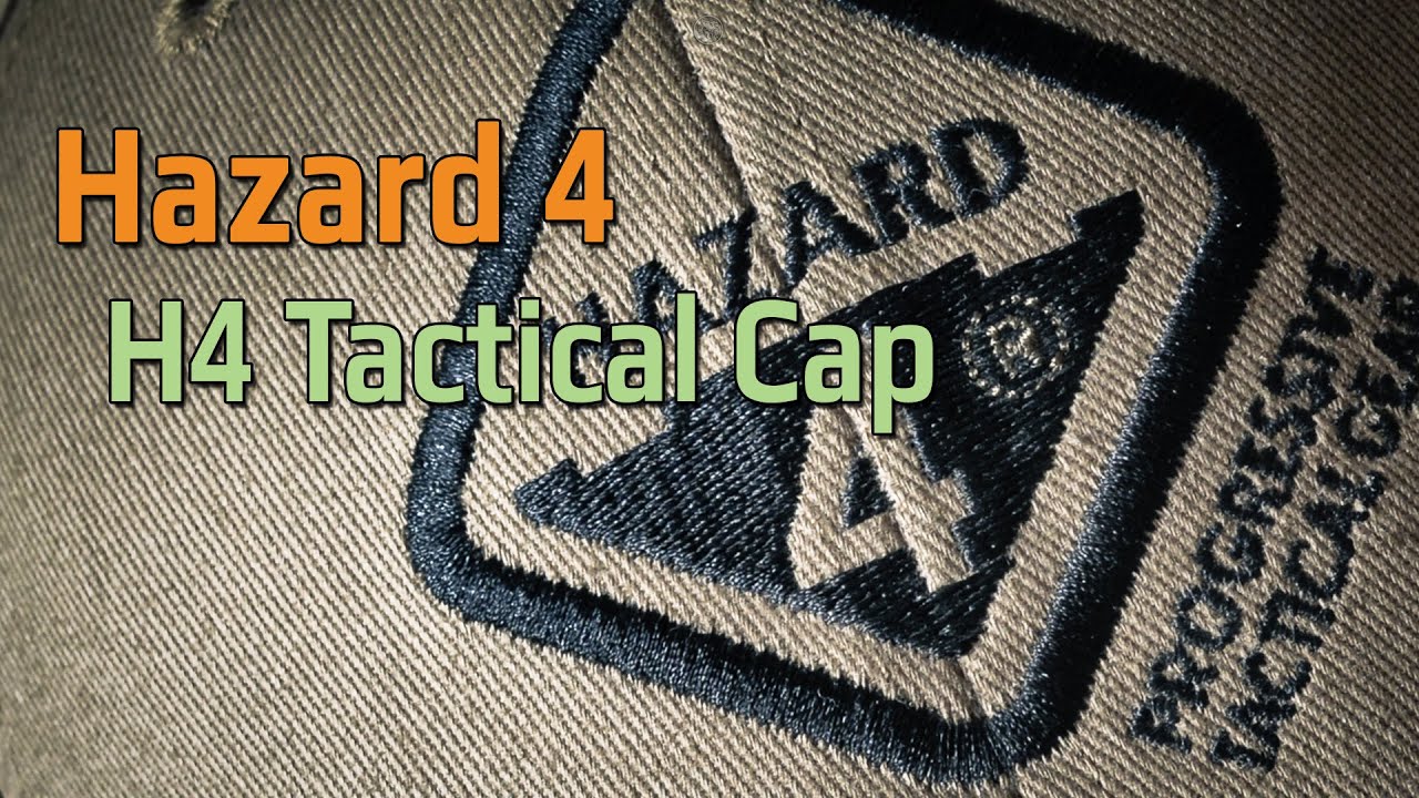 Hazard 4 Tactical Logo Cap - YouTube