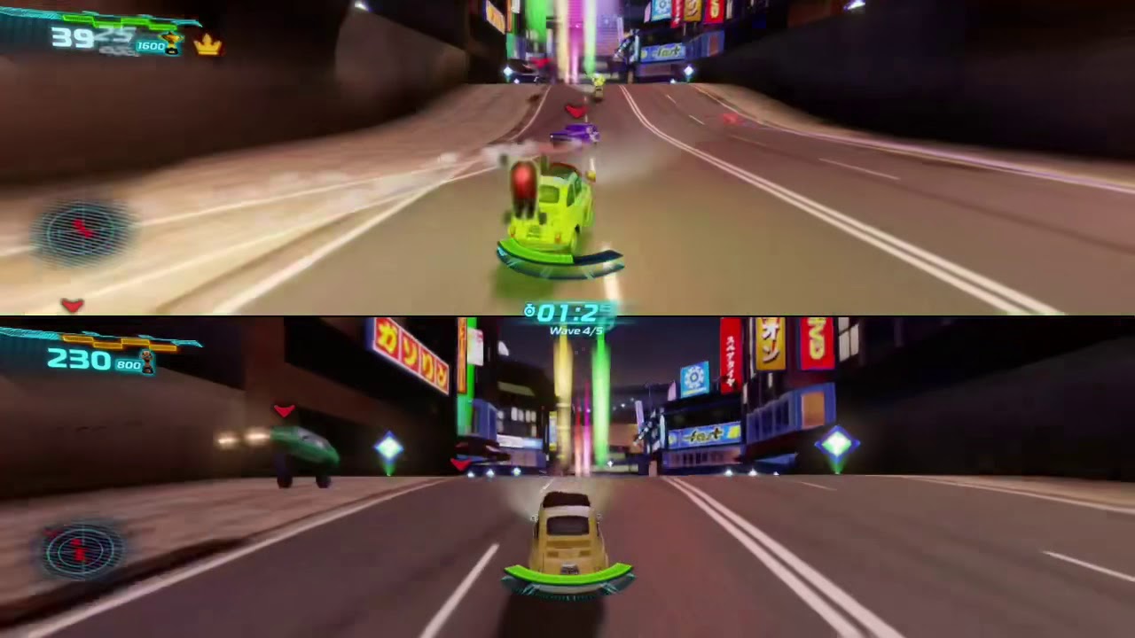 Cars 2 The Video Game | Team Lightning Luigi and Luigi - Tokyo Hunter ...