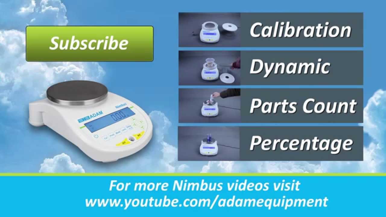 Nimbus Tutorial - Weighing - YouTube