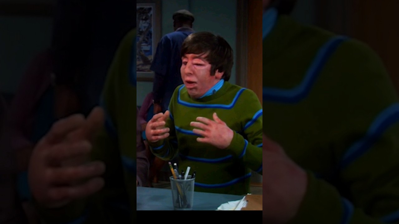 THE BIG BANG THEORY 1X16 PARTE 3 - ALERGIA #tvshow #shorts #jimparsons ...