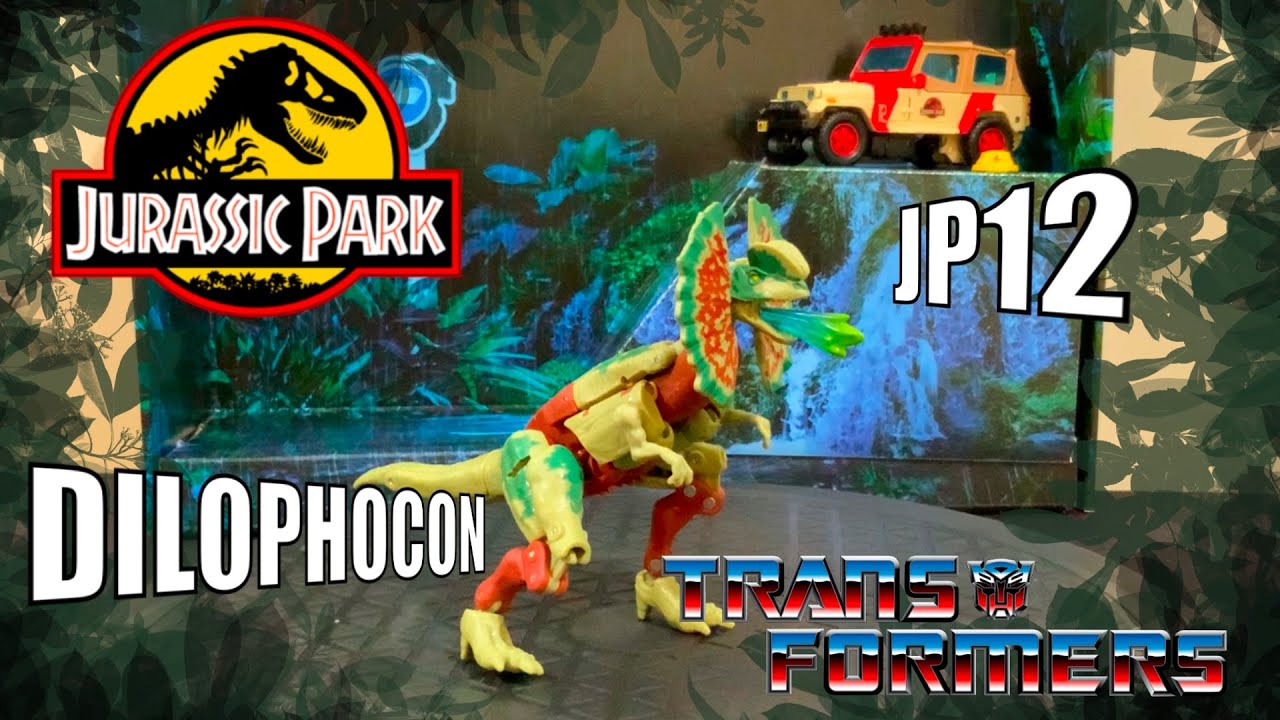 Dilophocon & JP12 | Jurassic Park x Transformers REVIEW - YouTube