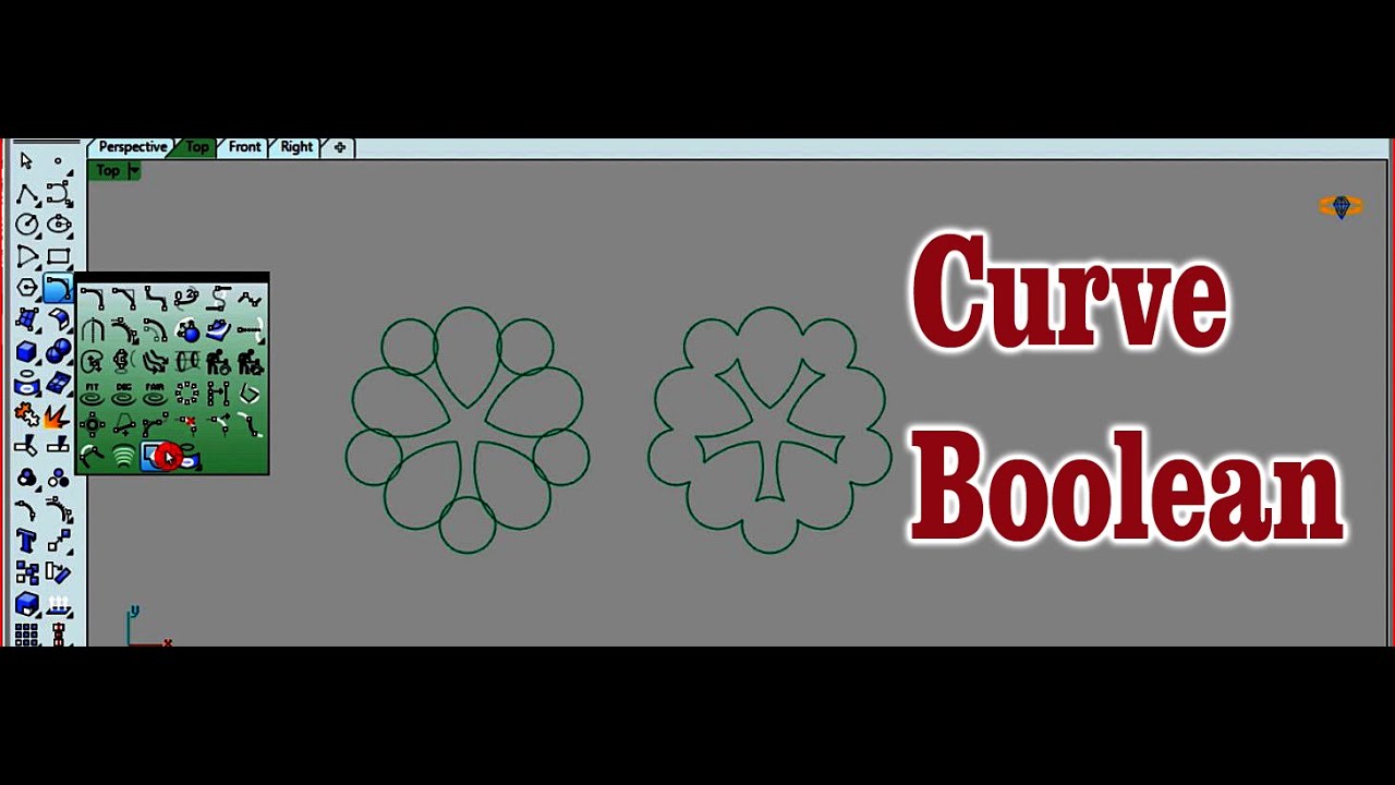 Curve Boolean How To Use Curve Boolean Command Curveboolean 2024