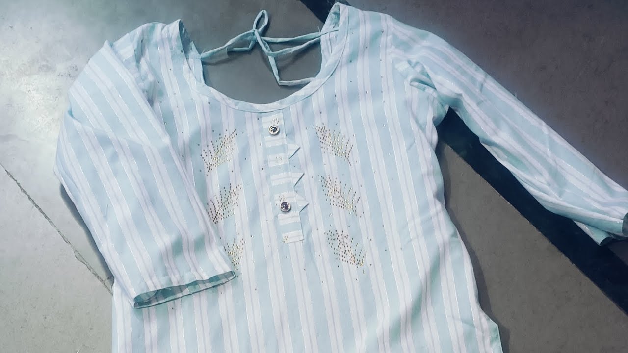 simple kamij stiching#kamij# - YouTube