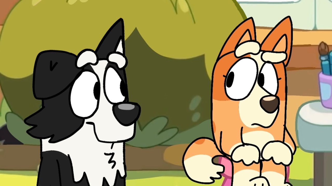 Bluey Airport Scene Reanimated - YouTube