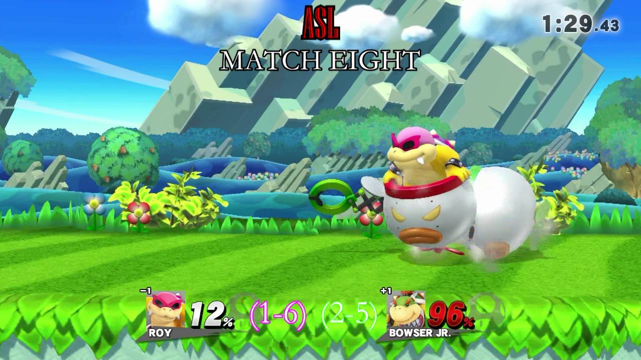 Roy Koopa Vs Bowser Jr - YouTube
