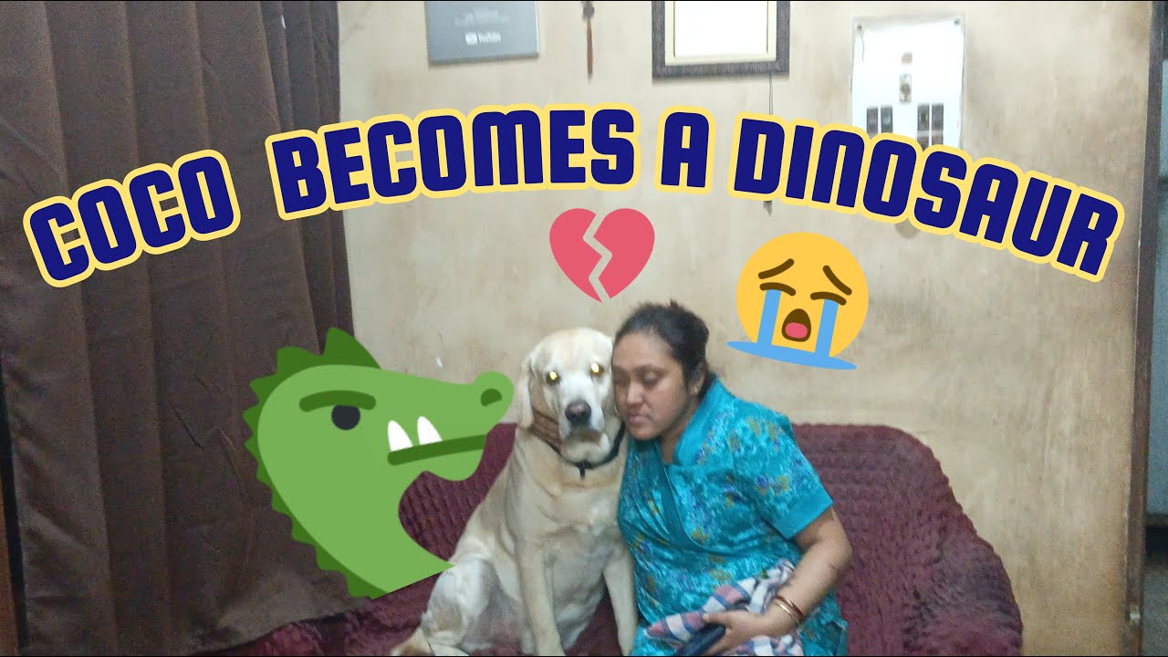COCO HAS BECOME A DINOSAUR 🦖, LABRADORUS DINOSAURUS 🤣🤣| ACTING LIKE ...