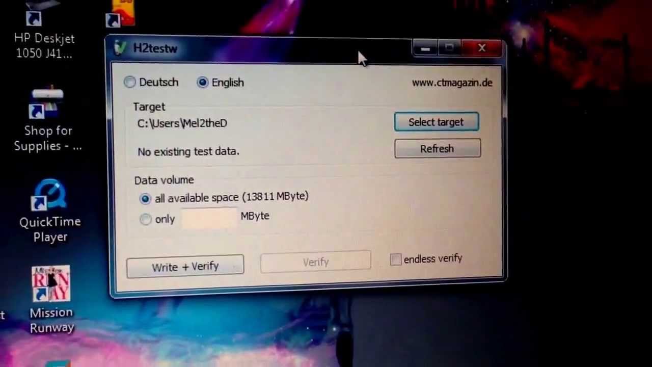 Follow up testing results with the H2testw v1.4 on fake micro SDHC card ...