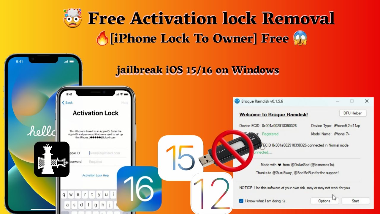 🔥🤯 Remove Activation lock Free, How to remove iphone lock to owner ...
