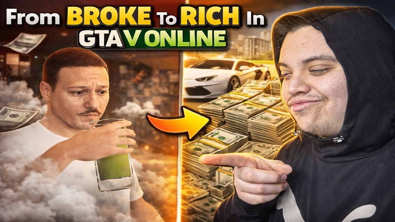 From BROKE To RICH In GTA V ONLINE - YouTube