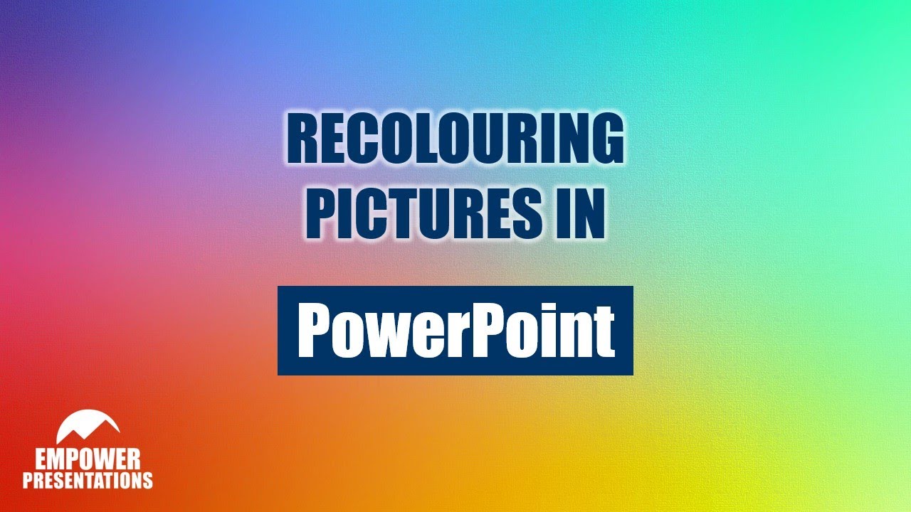 Transforming Pictures in PowerPoint: How to Recolor Images for More ...
