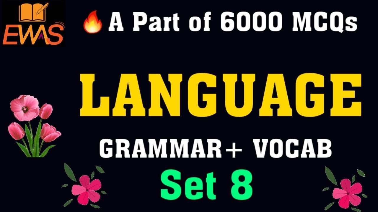 ENGLISH Language Practice Set- 8 || GRAMMAR + Vocabulary - YouTube