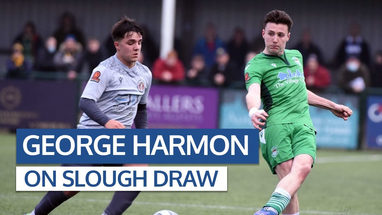 NLS - GEORGE HARMON - POST MATCH - SLOUGH TOWN (A) - YouTube