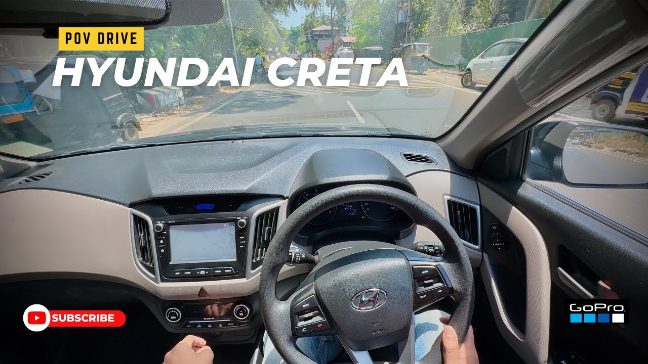 2018 Hyundai Creta (Manual) - POV Driving Impressions | Narrow road ...