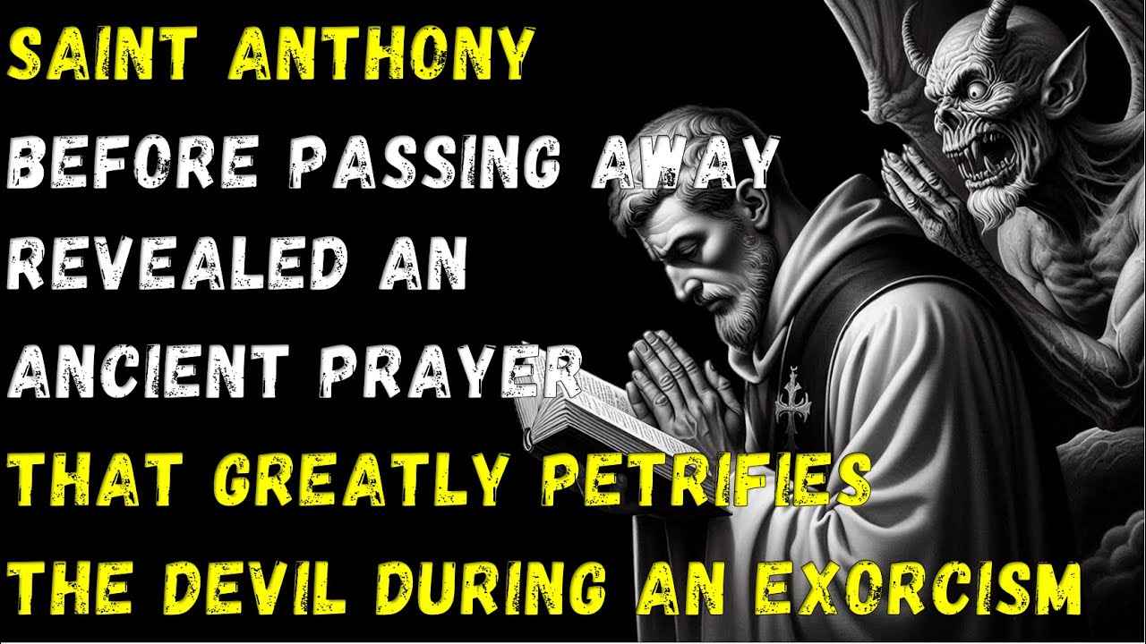 At the Point of Death, St. Anthony Revealed a Powerful Prayer that ...