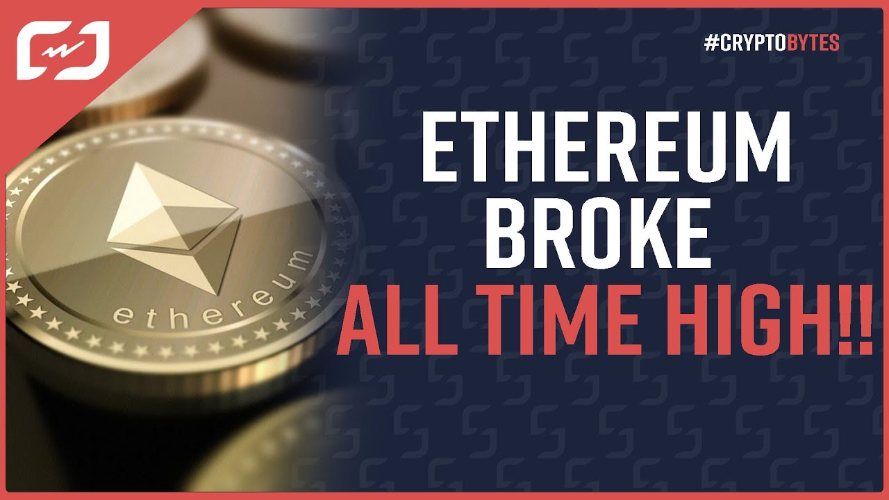 ETHEREUM BROKE ALL TIME HIGH!! Could This Ethereum Pattern Skyrocket ...