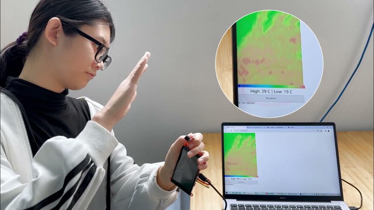 Thermal Camera ESP32S3 Display with MLX90640 - YouTube