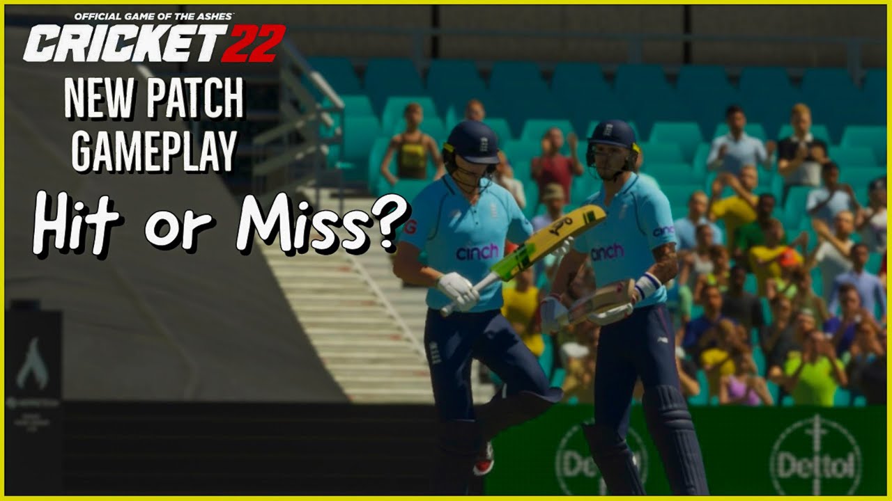 Cricket 22 New Update Gameplay | Gameplay New Patch Gameplay - YouTube
