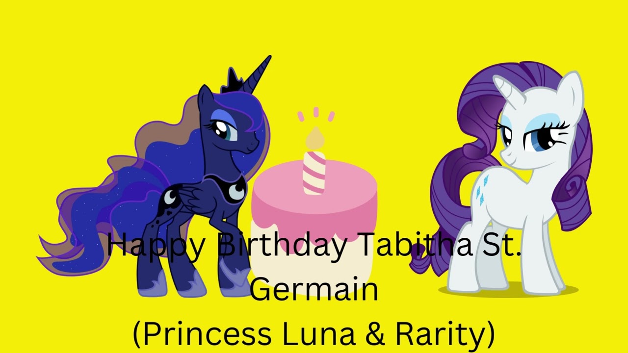 Princess Luna Happy Birthday