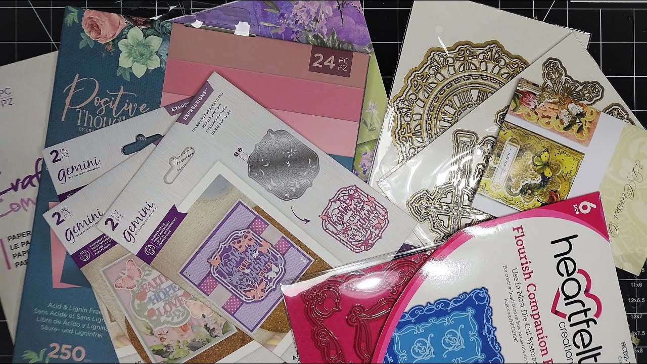 Crafter's Companion & Last of HSN Craft Day Orders Haul incl CC Easter ...