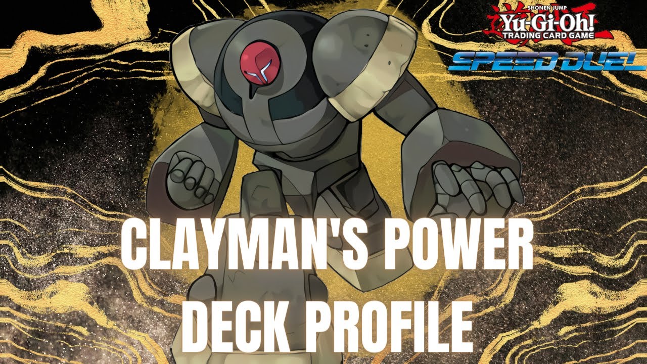 CLAYMAN'S POWER (Elemental Hero Clayman) Speed Duel Deck Profile | Yu ...