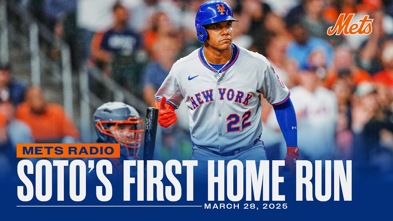 Juan Soto's First Mets Homer | Mets Radio Call - YouTube