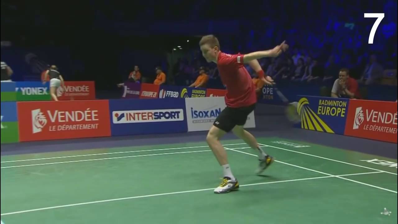Top 15 Best Trickshots Of Viktor Axelsen - YouTube